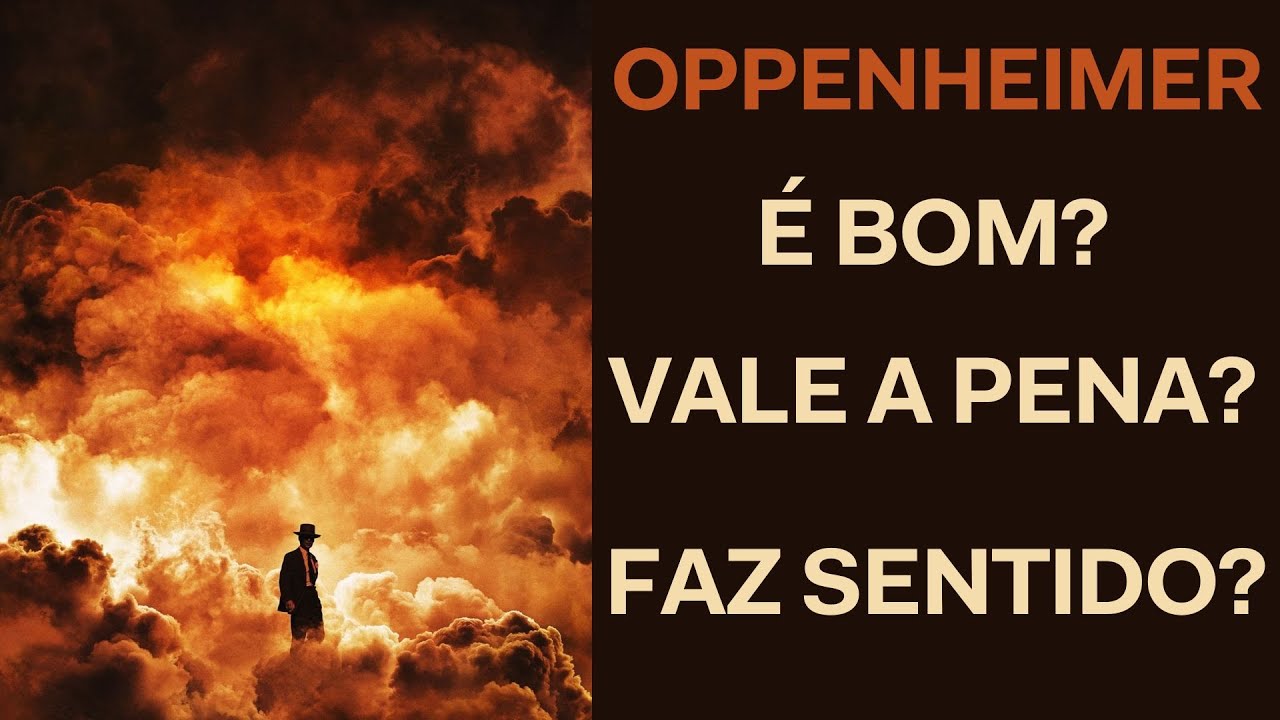 Assisti OPPENHEIMER !! É bom? Vale a pena assistir? - YouTube
