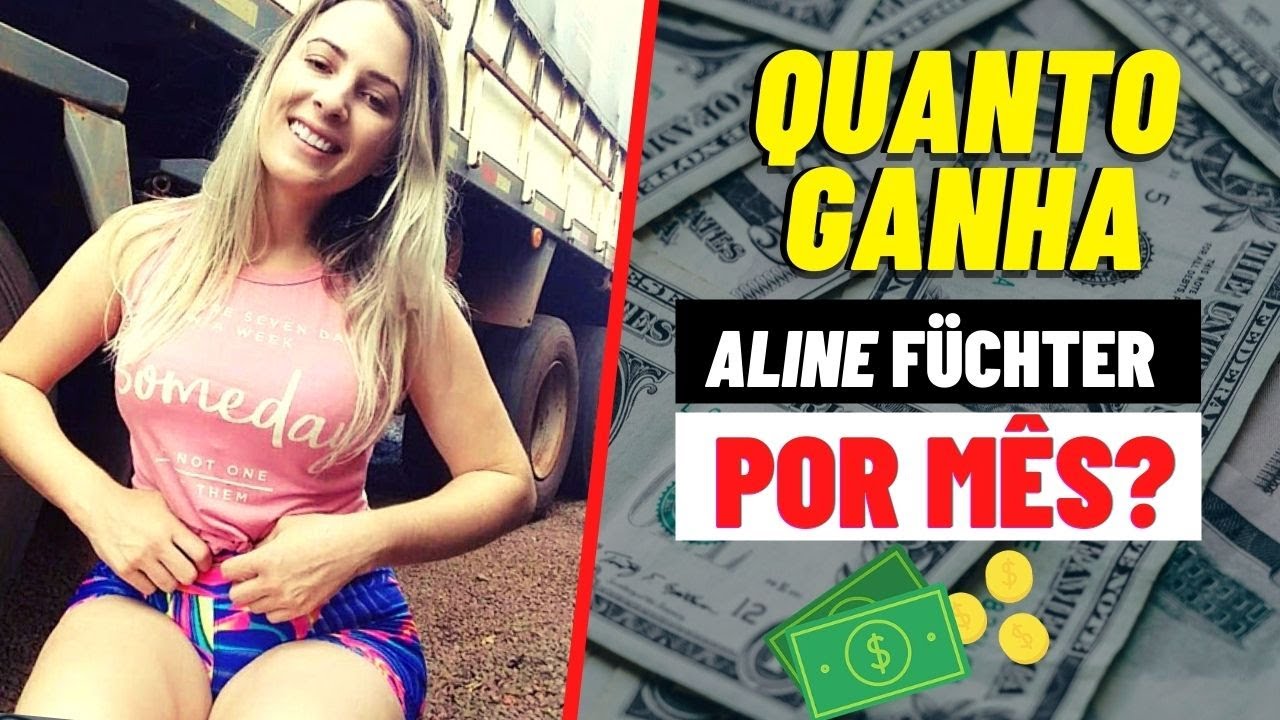 QUANTO Aline Füchter Ouriques Ganha Por Mês? - YouTube