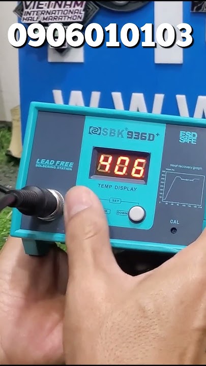 Máy Hàn Thiếc Cao Cấp BK 936D+ - YouTube
