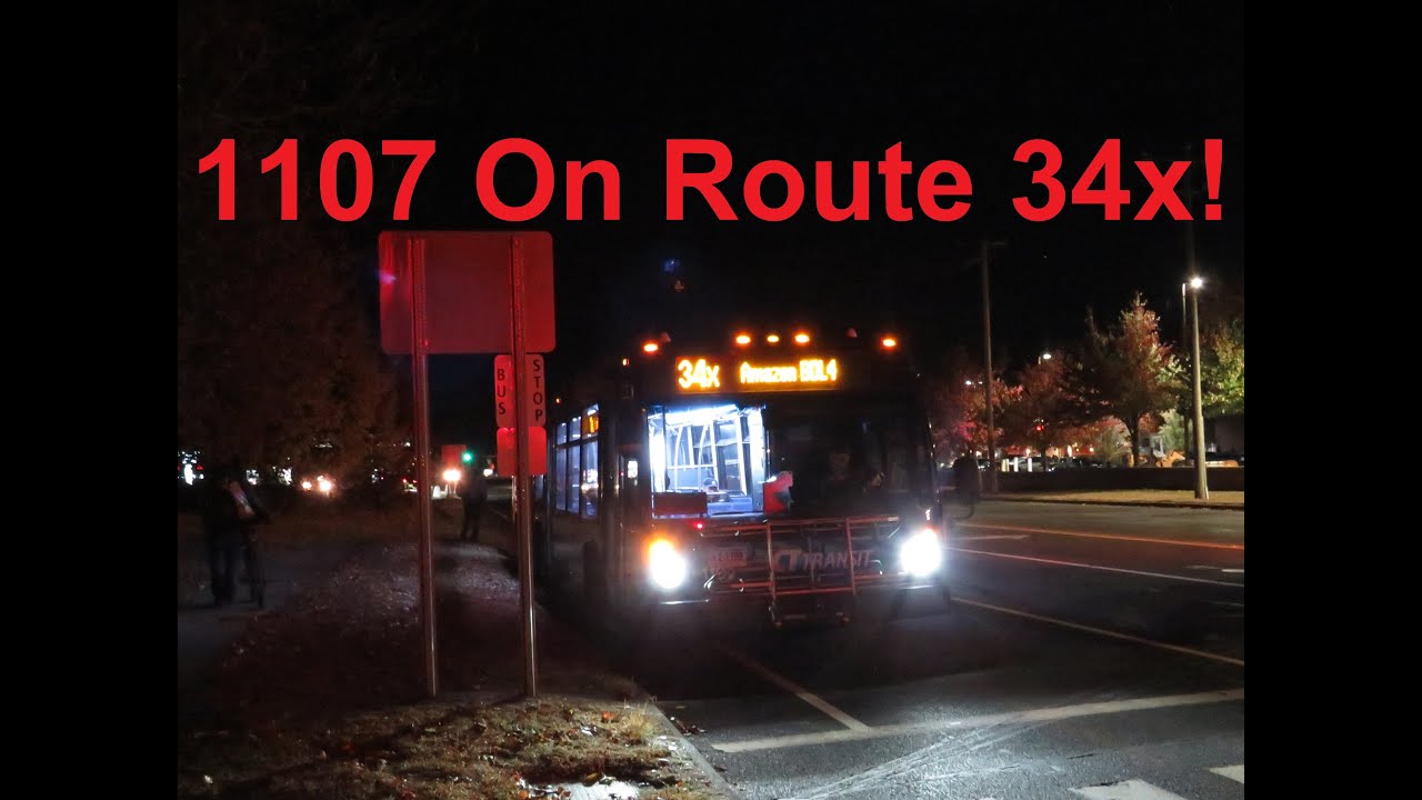 NeoplanDude | CT Transit 2011 NovaBus LFS-A HEV #1107 Hauling Ass on ...