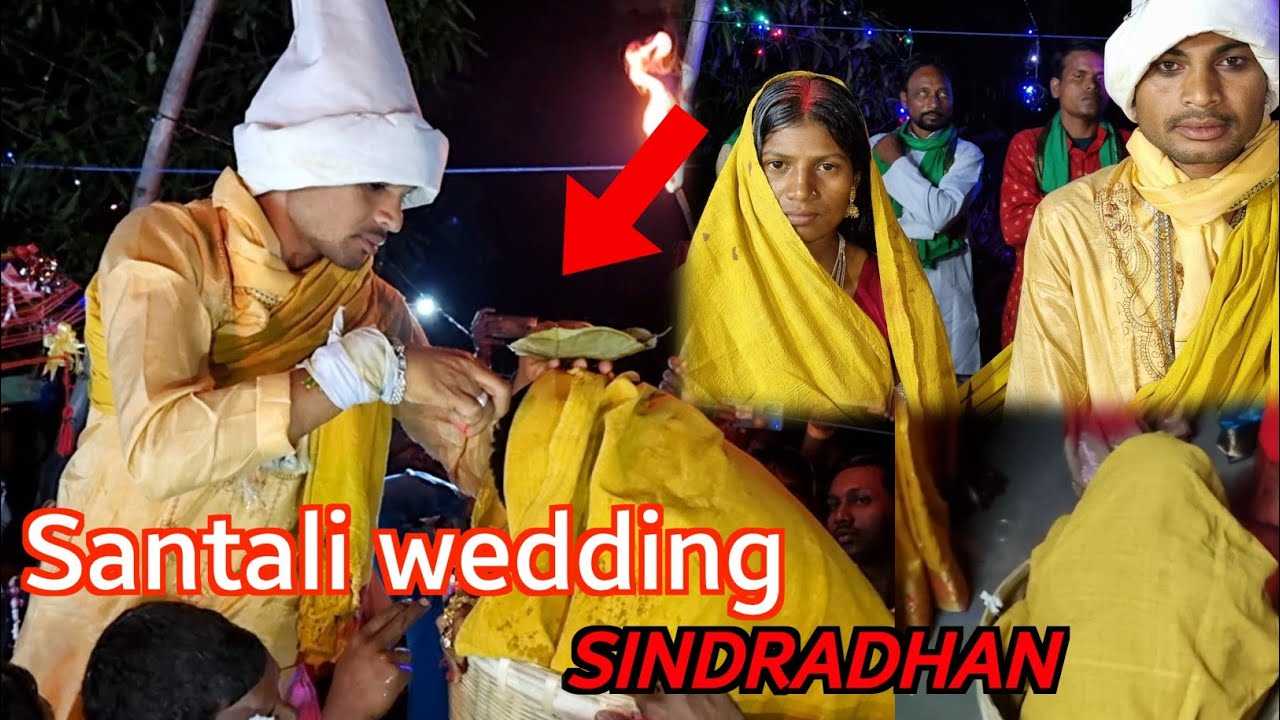 SANTHALI BAPLA SINDRADHAN VIDEO ||Santali wedding culture#video #santali #culture ...