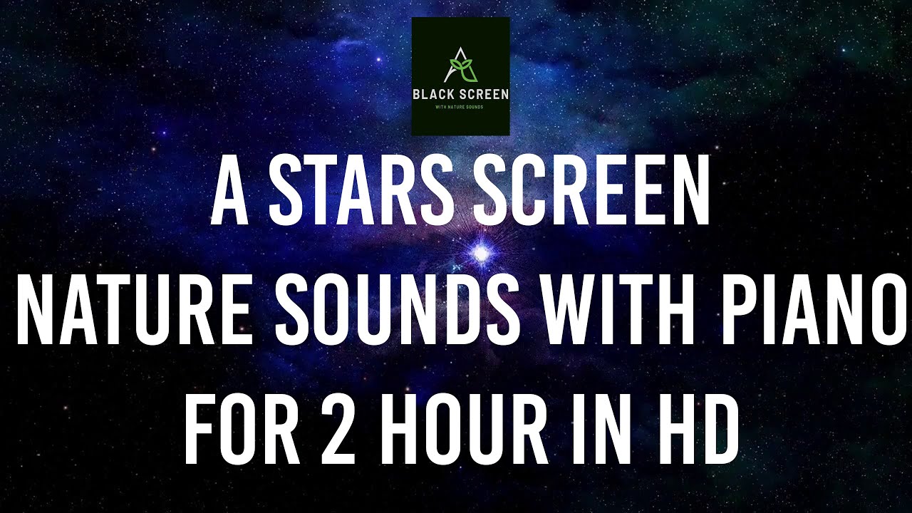 Forest Sounds Black Screen | Nature sounds | Dark Screen Forest Sounds ...