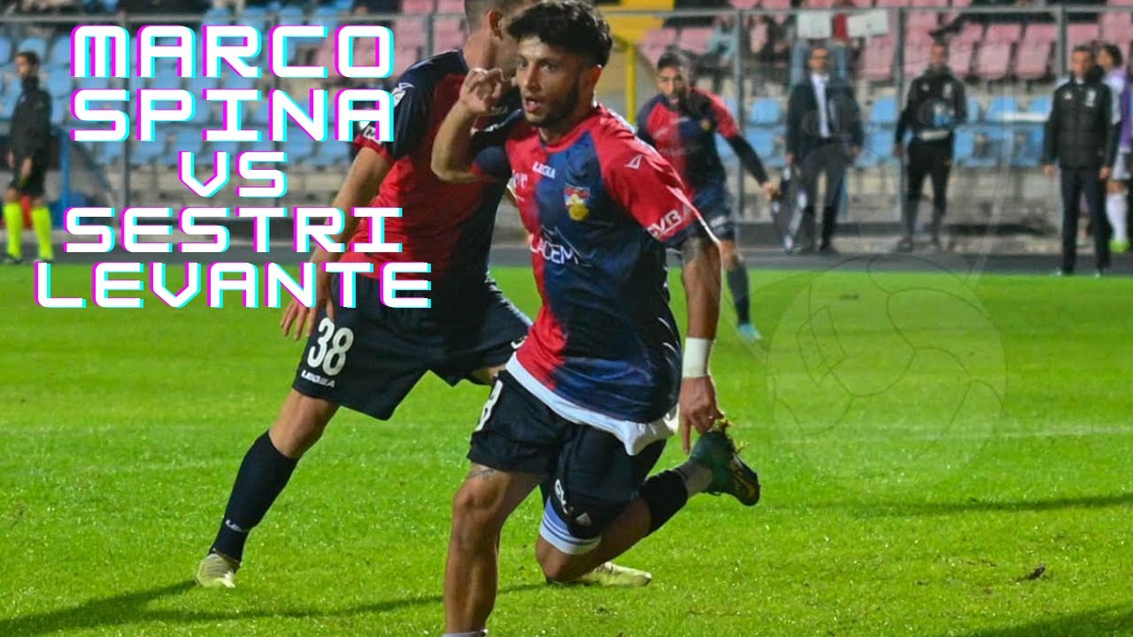 Marco Spina | Gubbio vs Sestri Levante - YouTube