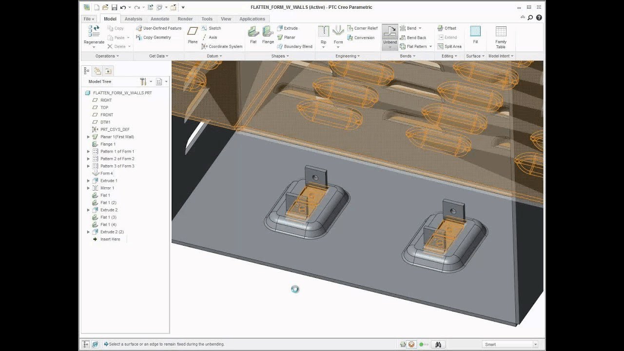 Flatten Form and Flat Pattern Are Enhanced - YouTube