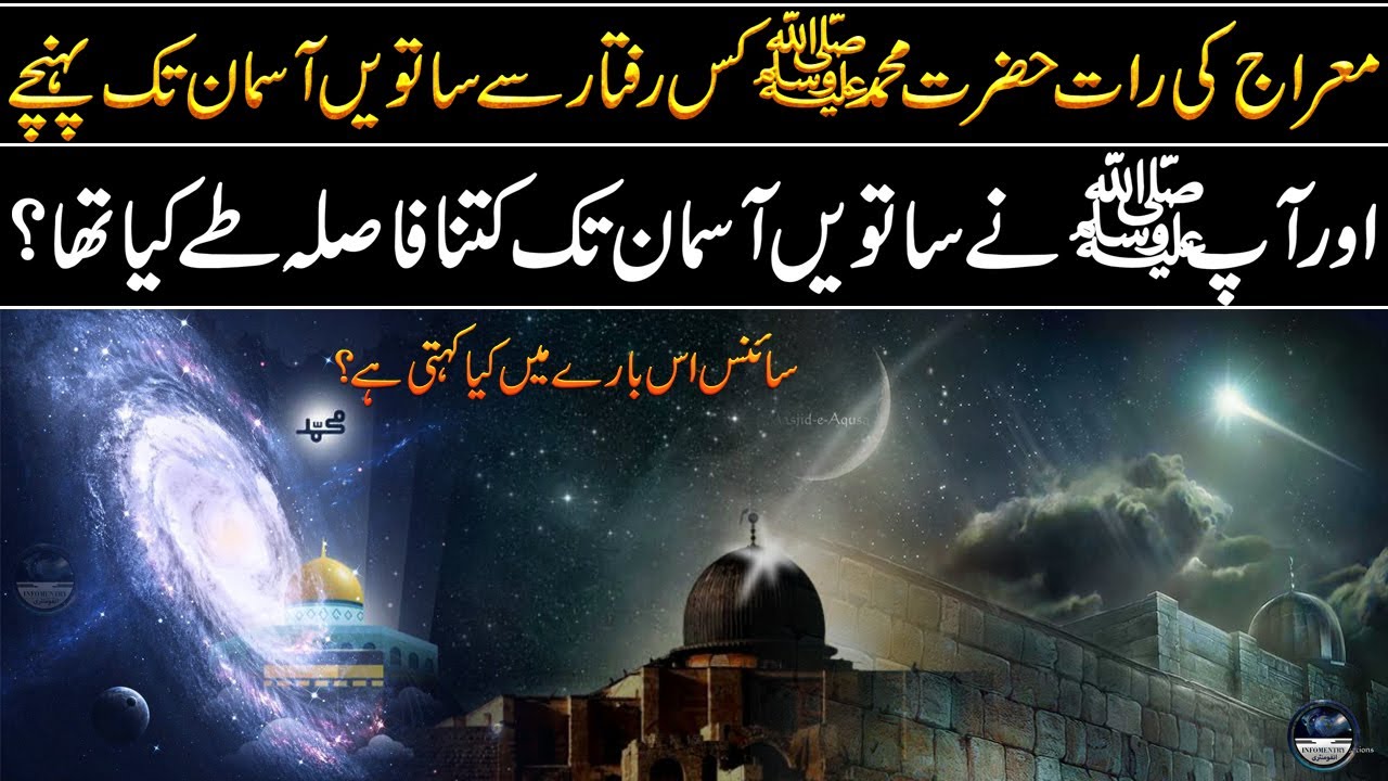 Distance Travelled During Miraj Journey by Hazrat Muhammad ...