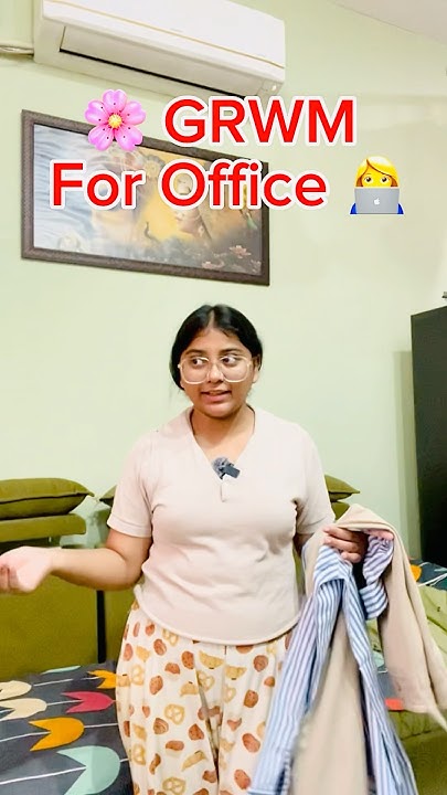 Get ready with me for office #grwm #grwmoutfit #officeoutfits #trendingaudio - YouTube