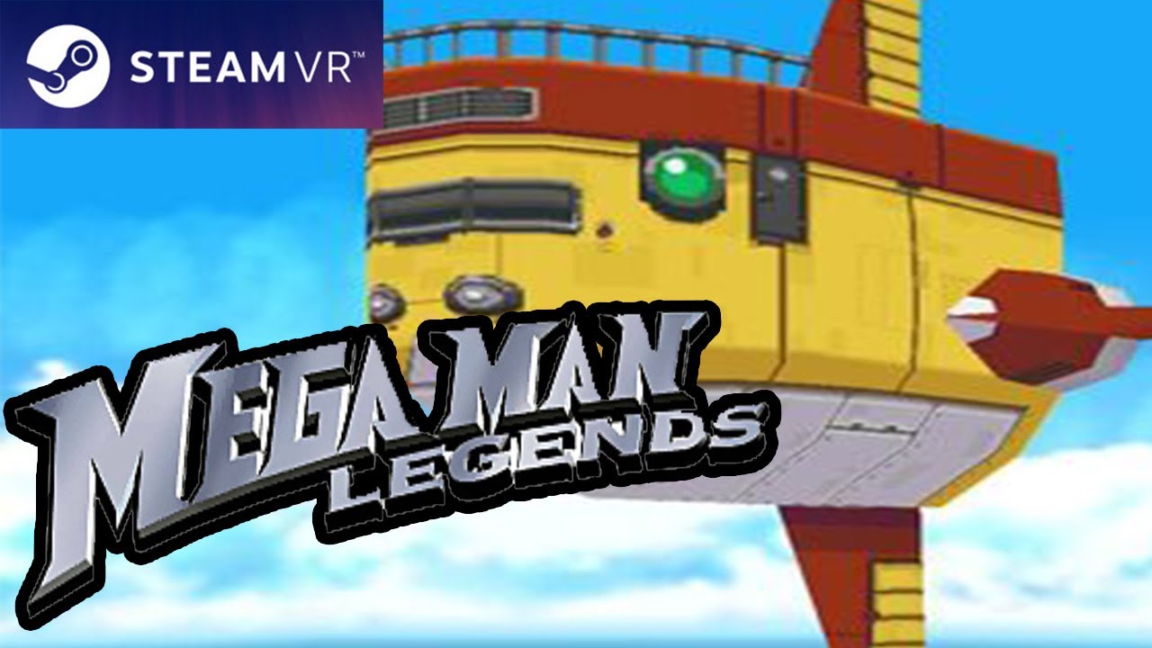 [Mega Man Legends] VR View (The Flutter) (Steam VR Home) - YouTube