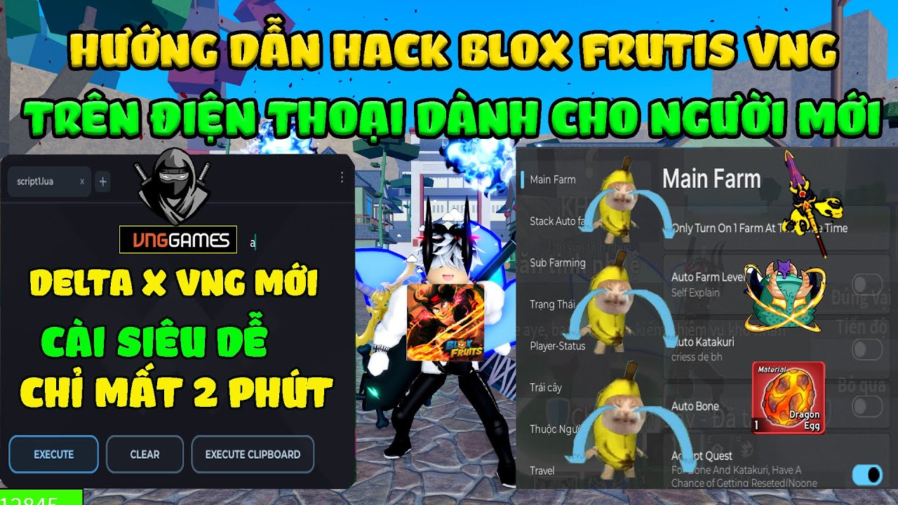 Hướng Dẫn Hack Blox Fruits 22 Delta X VNG Mới Nhất Trên Điện Thoại Từ A ...