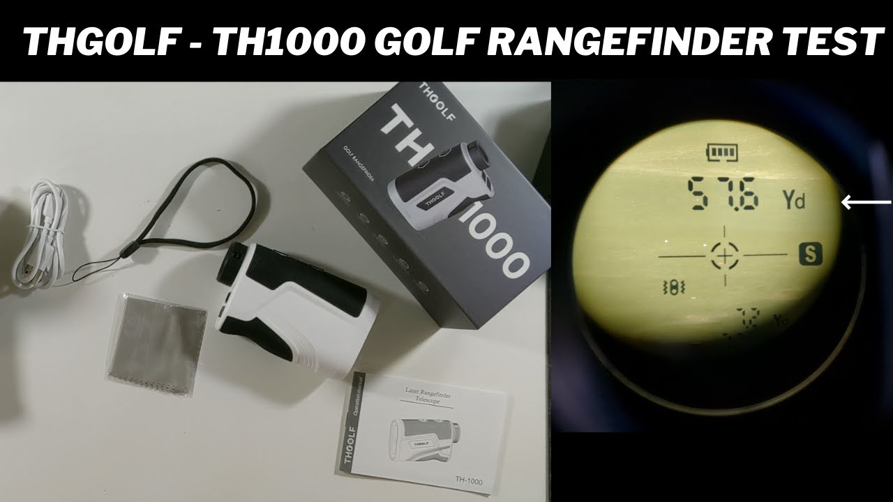 THGolf TH-1000 Laser Rangefinder Review! - YouTube