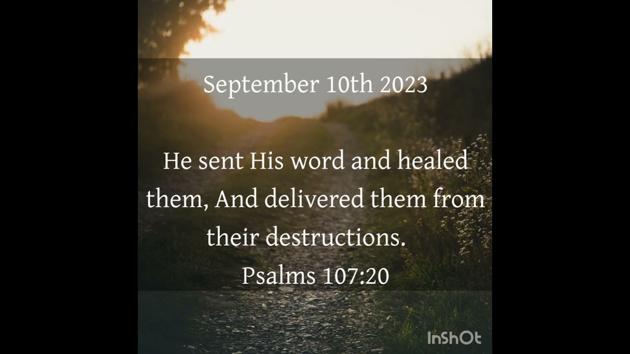 Psalms 107 10 20