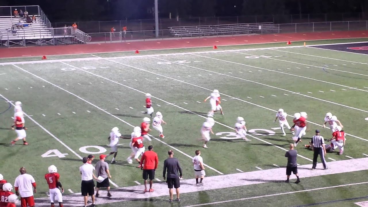 Amazing Punt Return Teamwork - YouTube