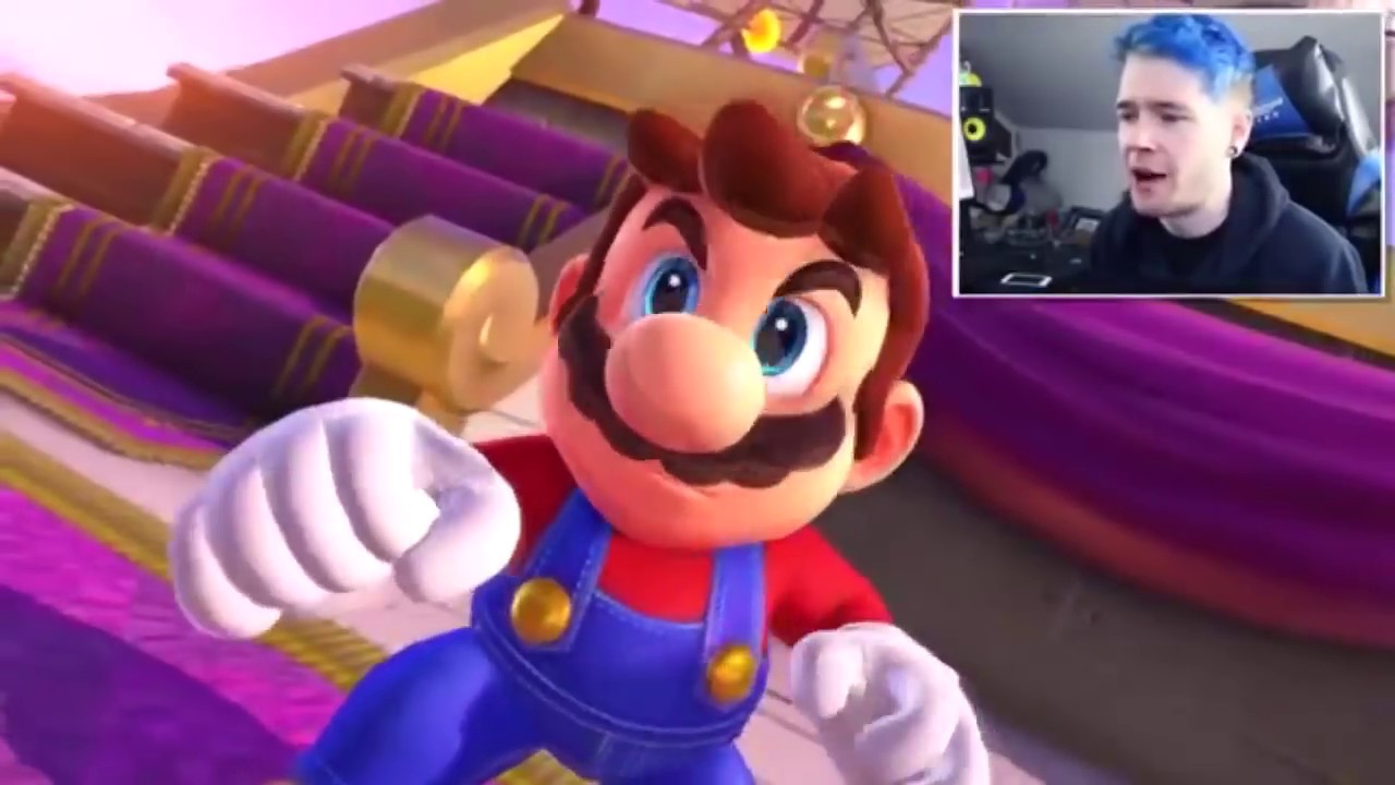 DanTDM SUPER MARIO ODYSSEY Diamond - YouTube