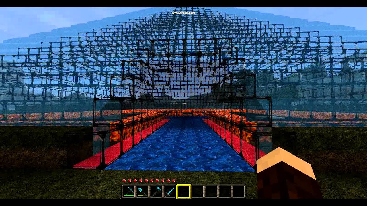 Minecraft - Water Pyramid - YouTube