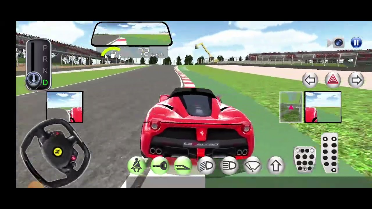 racing car 3D game nice looking car - YouTube