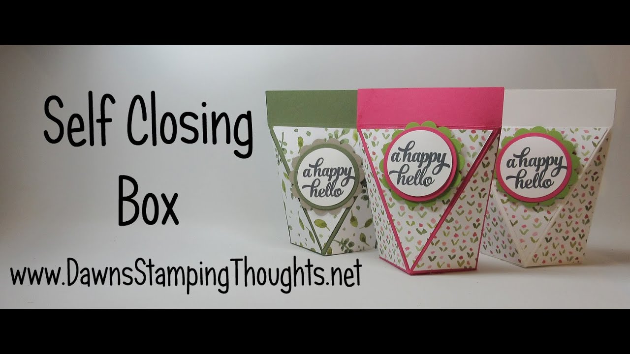 Self Closing Box with Dawn - YouTube