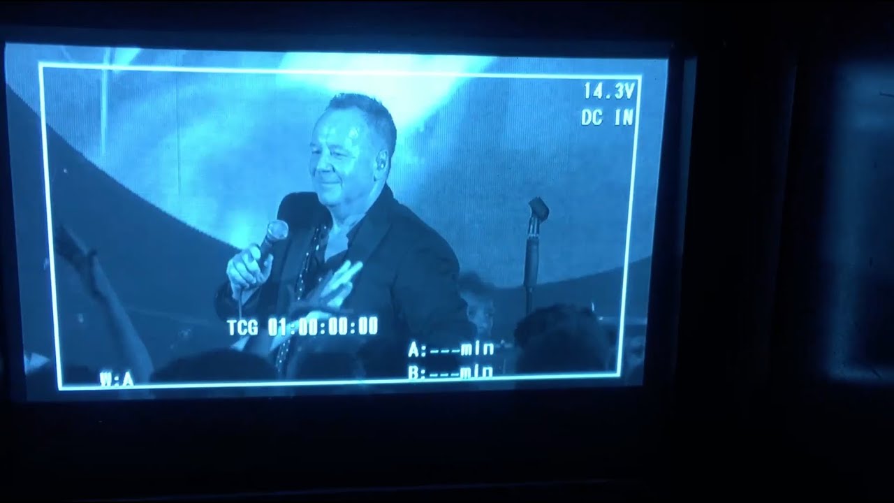 Filming Simple Minds clip - YouTube