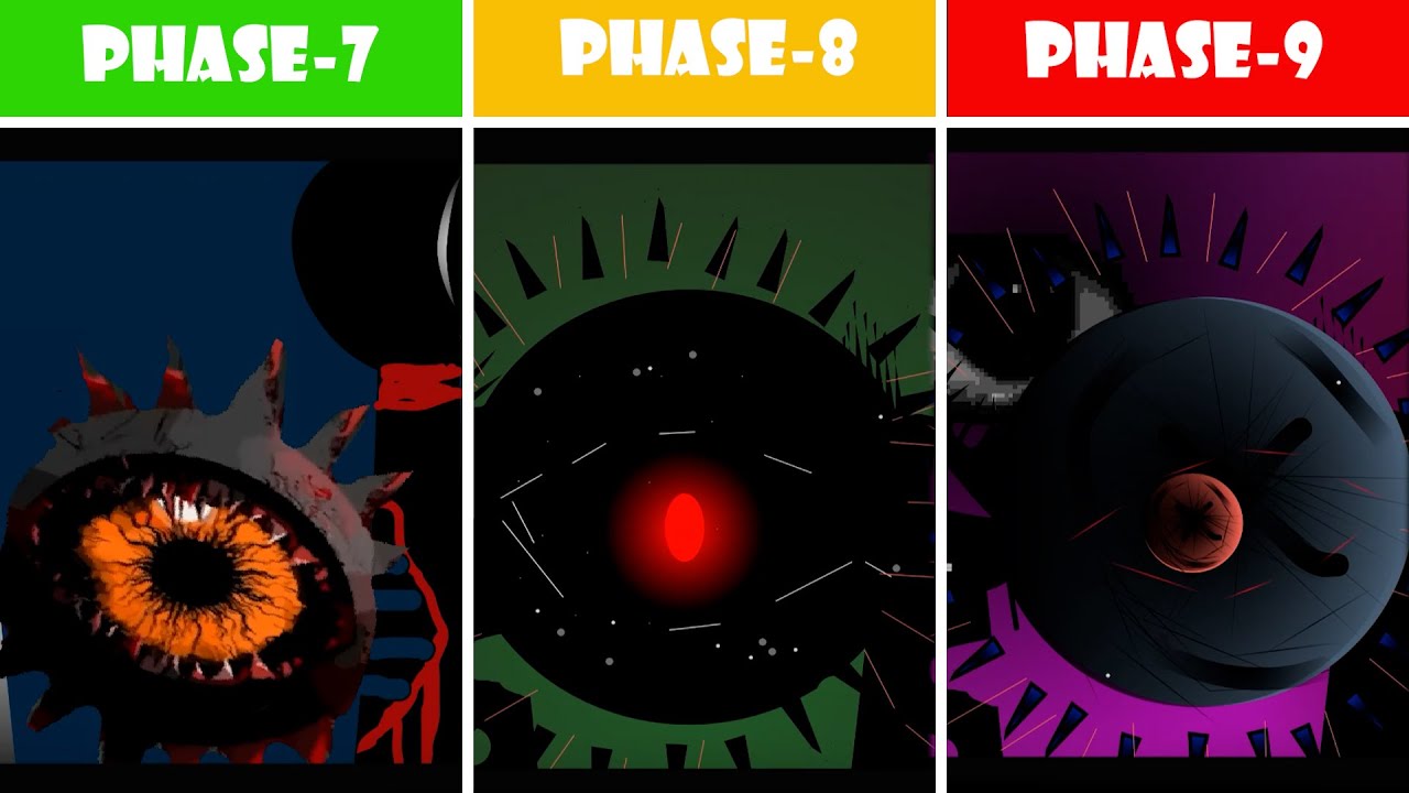 Phase 7 VS Phase 8 VS Phase 9 in Incredibox Sprunki Mix! - YouTube