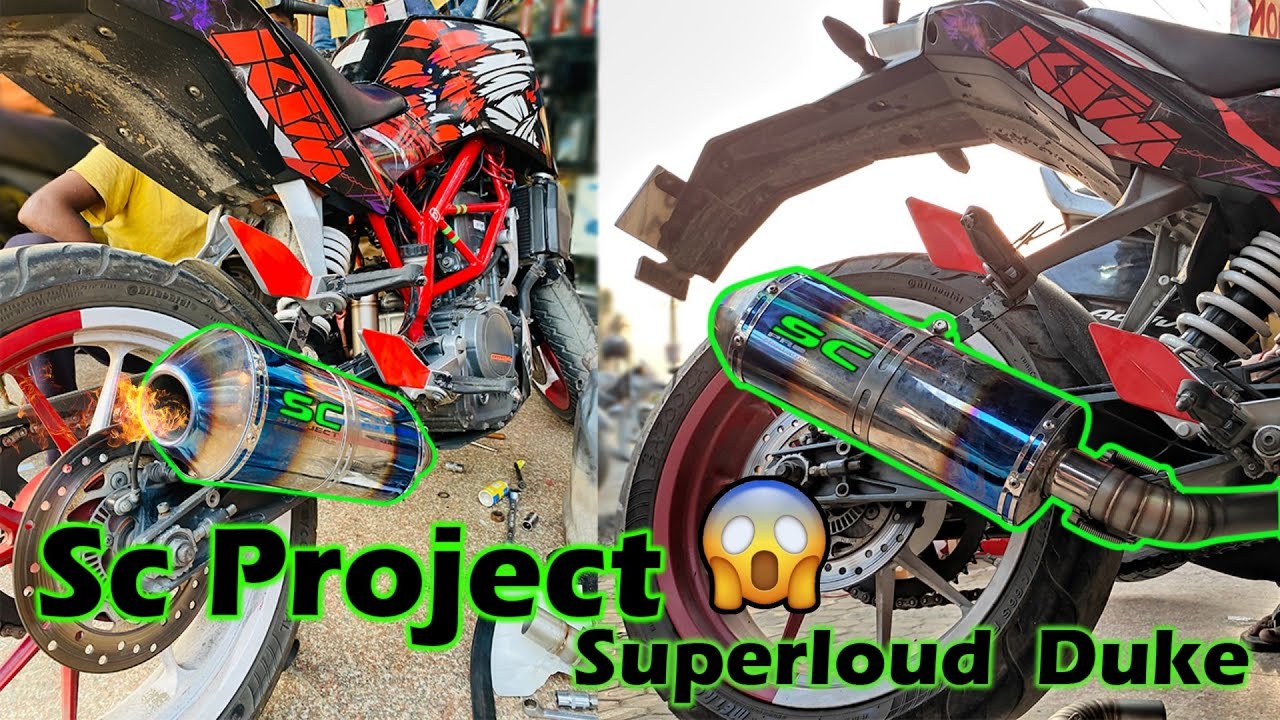 BS3 Duke 390 with Sc project Exhaust|best Exhaust for Duke 390|🔥#ktm# ...