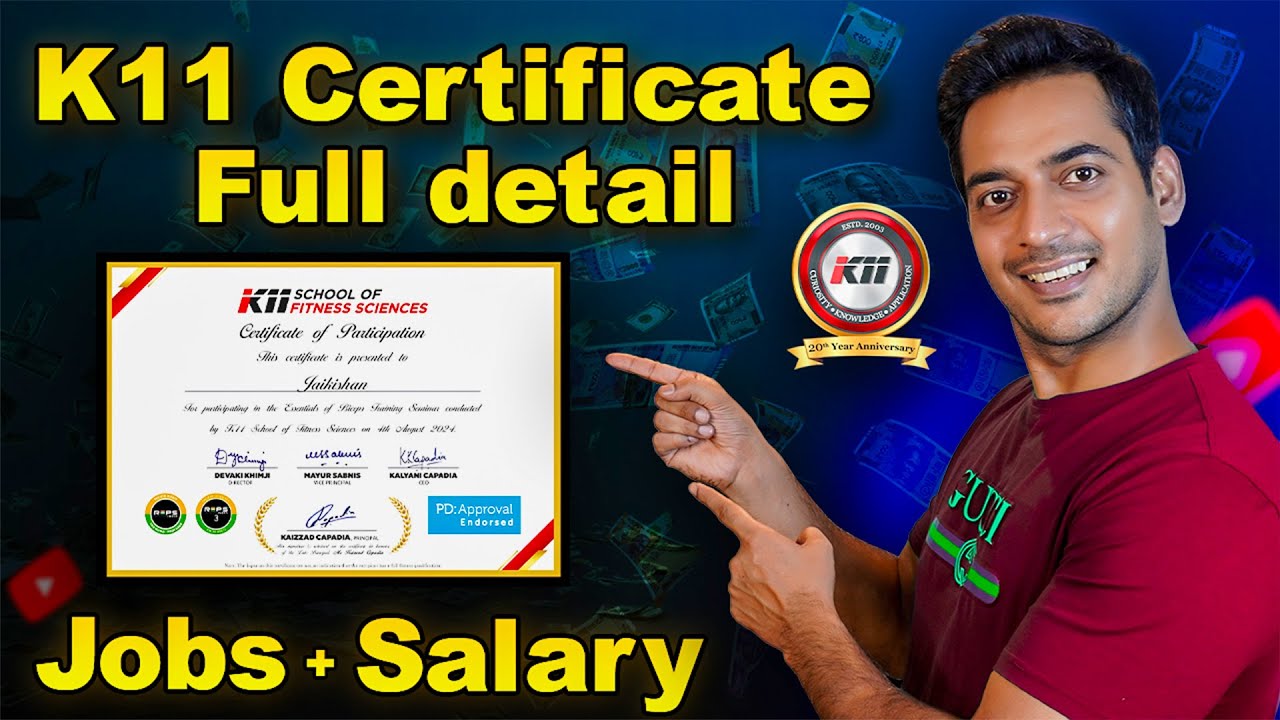 K11 Personal Trainer Certification–Full Honest Review!(Fees, Jobs, Exam ...