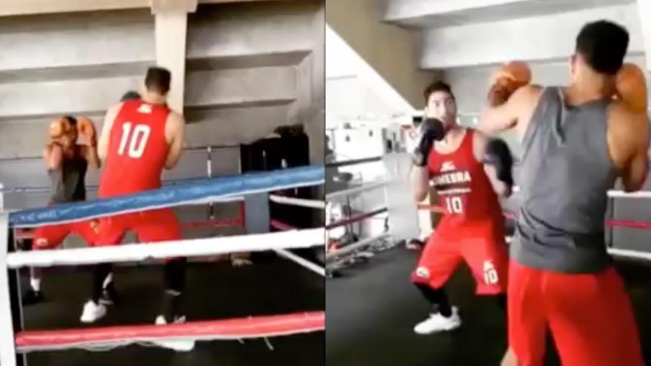 Dave Marcelo vs Paolo Taha Boxing Match | Barangay Ginebra San Miguel ...