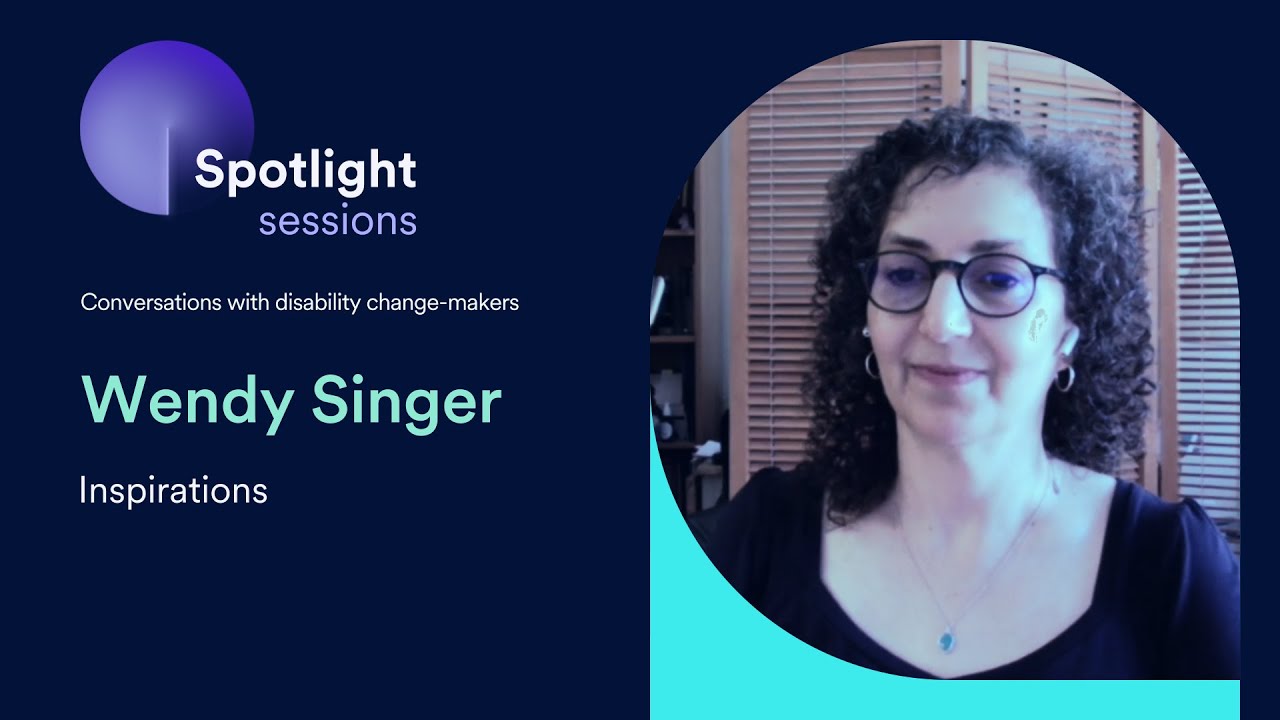 Wendy Singer of Inspirations I accessiBe's Spotlight Sessions - YouTube