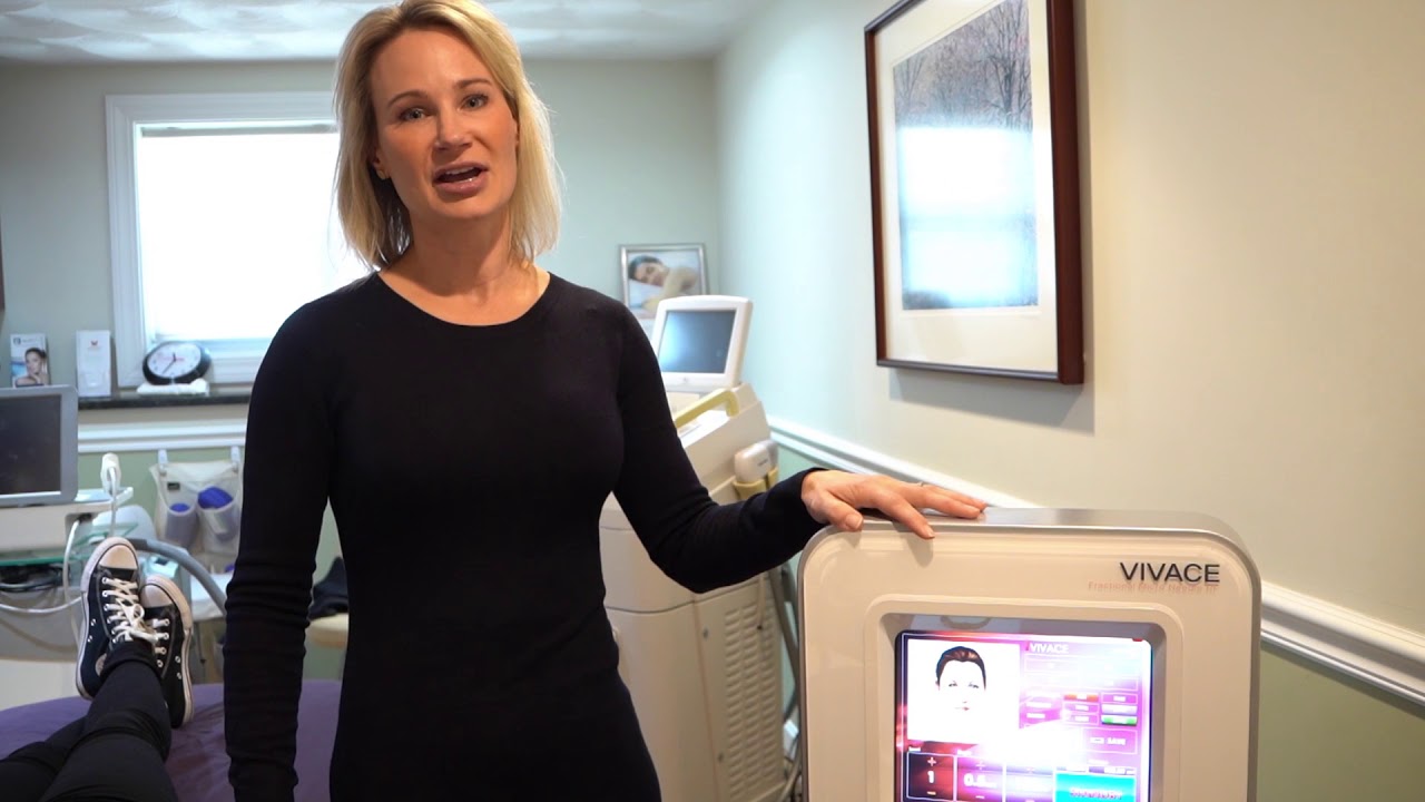 Aponi Aesthetics - Vivace Microneedling Radio Frequency Device - YouTube