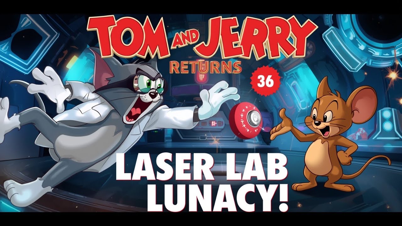 ⚡ Tom & Jerry Returns – EP 36: LASER LAB LUNACY! | Fastest Sci-Fi Chaos ...