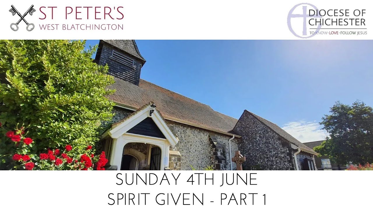 Online service. Spirit Given 1. Sunday 4th June 2023 - YouTube