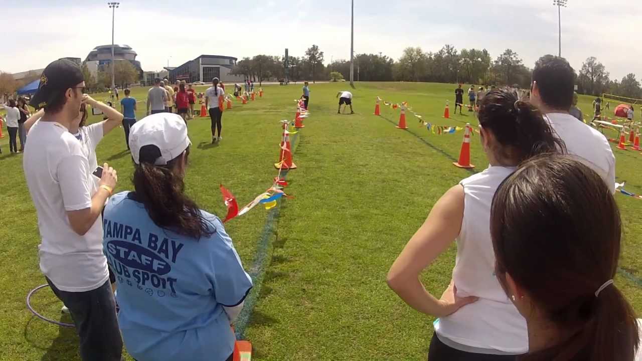 Field Day: Dizzy Bat Race - YouTube