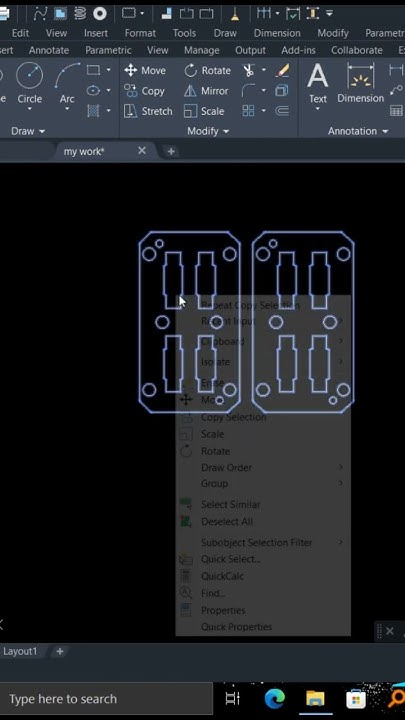 How To Make A Block In Autocad Autocad Autocadplan Autocaddrawing Autocadtutorial Shorts