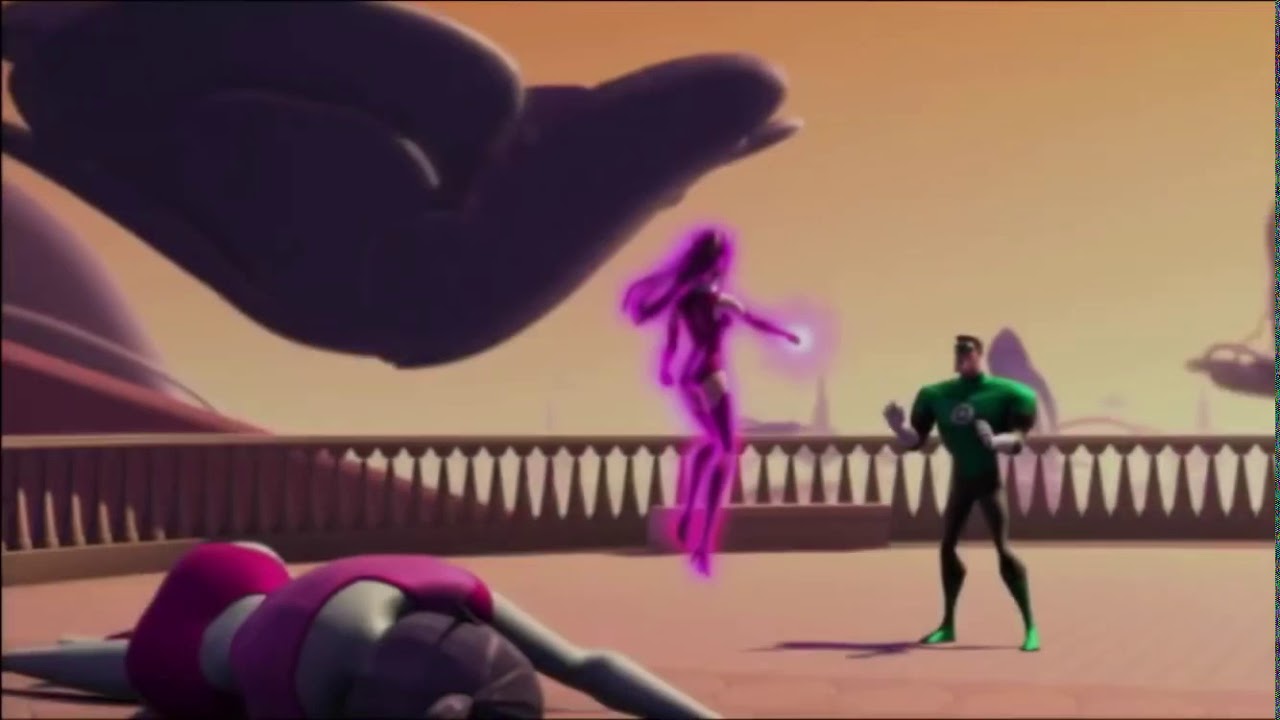 Green Lantern The Animated Series. Hal Jordan VS Carol Ferris - YouTube
