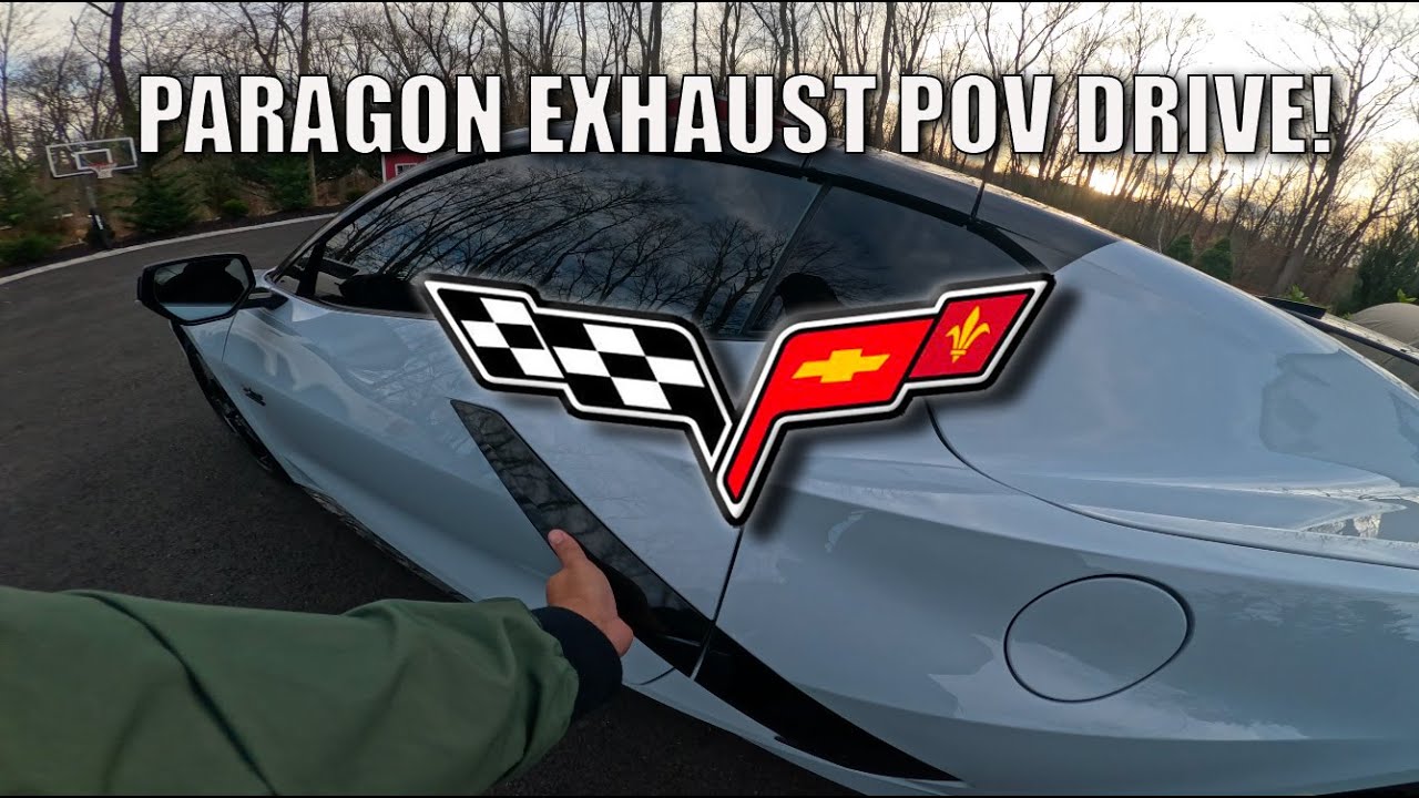 POV Drive - C8 Corvette w/ Paragon Exhaust - YouTube