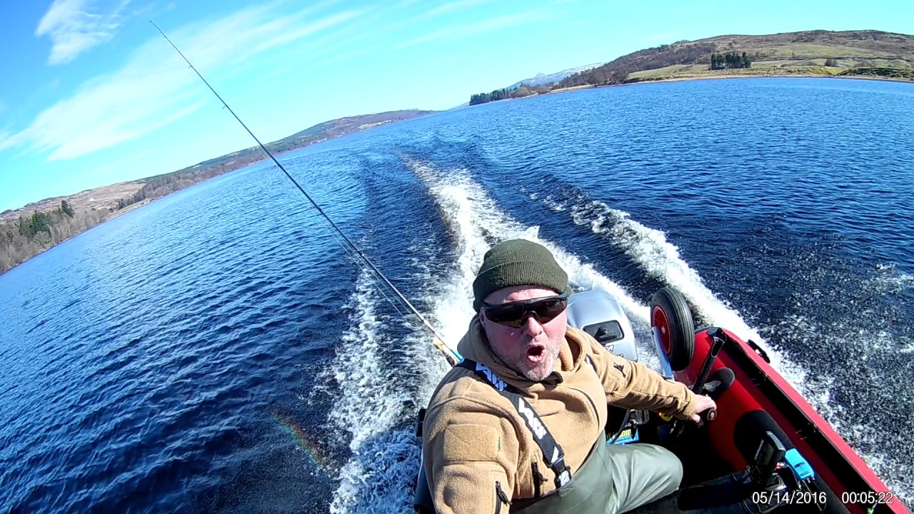 On the boat Loch Rannoch - YouTube