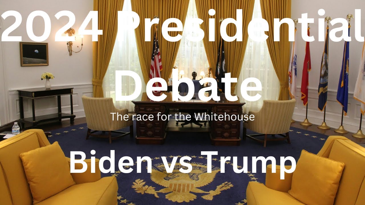 Biden vs Trump The First US Presidential Debate 2024 Presidential ...