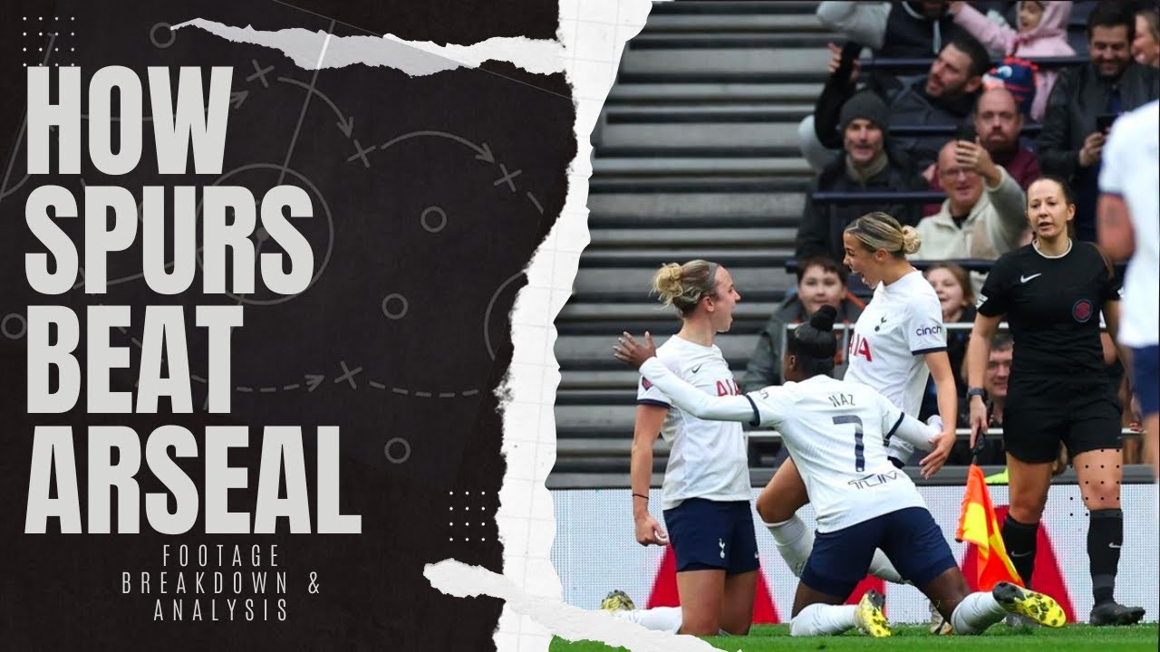 HOW Spurs Beat Arsenal in The WSL | Footage Breakdown & Analysis - YouTube