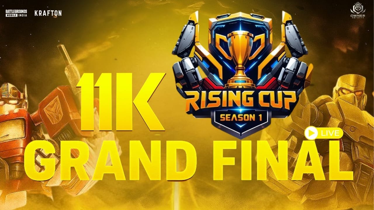 [BGMI] RISING CUP S1 || GRAND FINALS || OWNER ESPORTS - YouTube