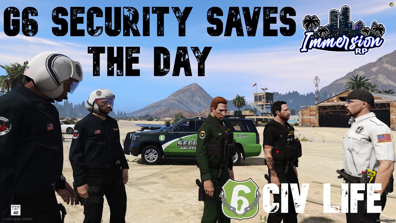 IRP | G6 Security Saves the Day | Ep. 17 | GTA5 RP - YouTube