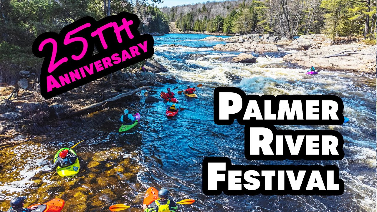 We Learn Whitewater Paddling at Palmer River Fest! - YouTube