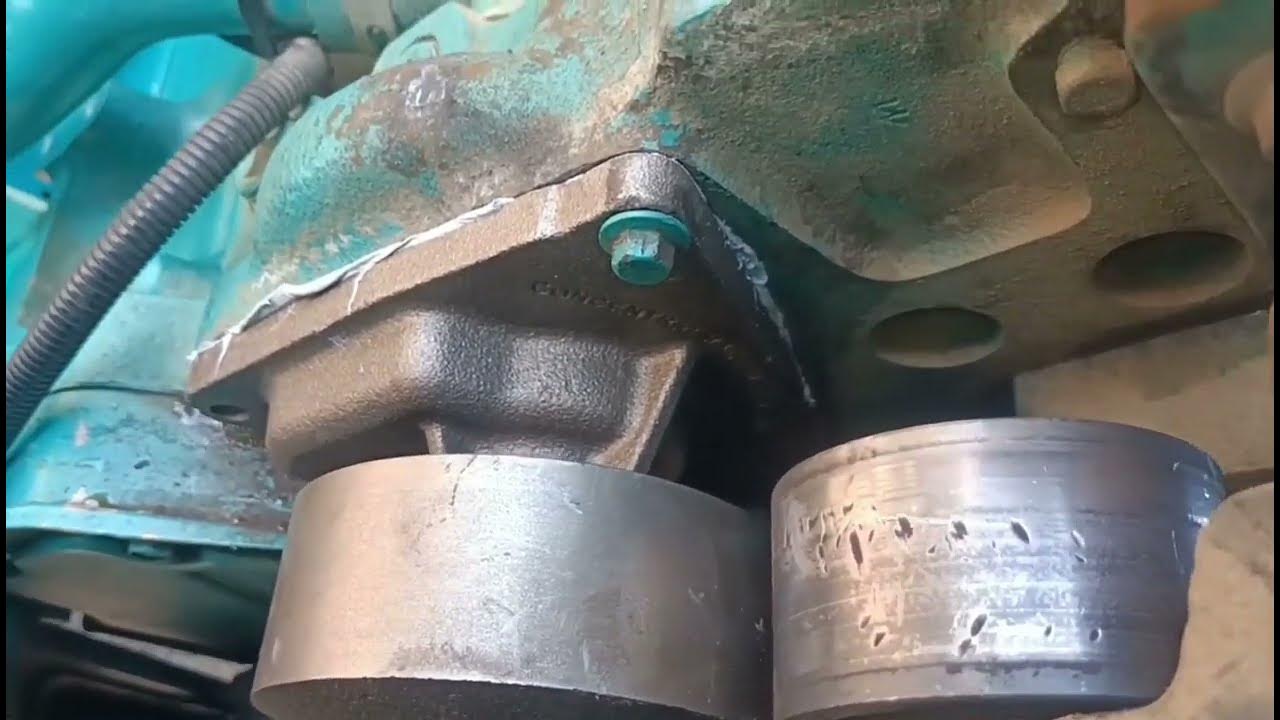 Cummins Engine 6CT Water Body/Water pump|fitting complete video # ...