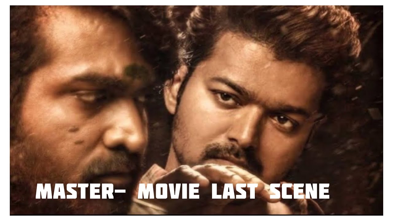 Master Tamil movie last scene|Vijay thalapathy|Vijay sethupathy - YouTube