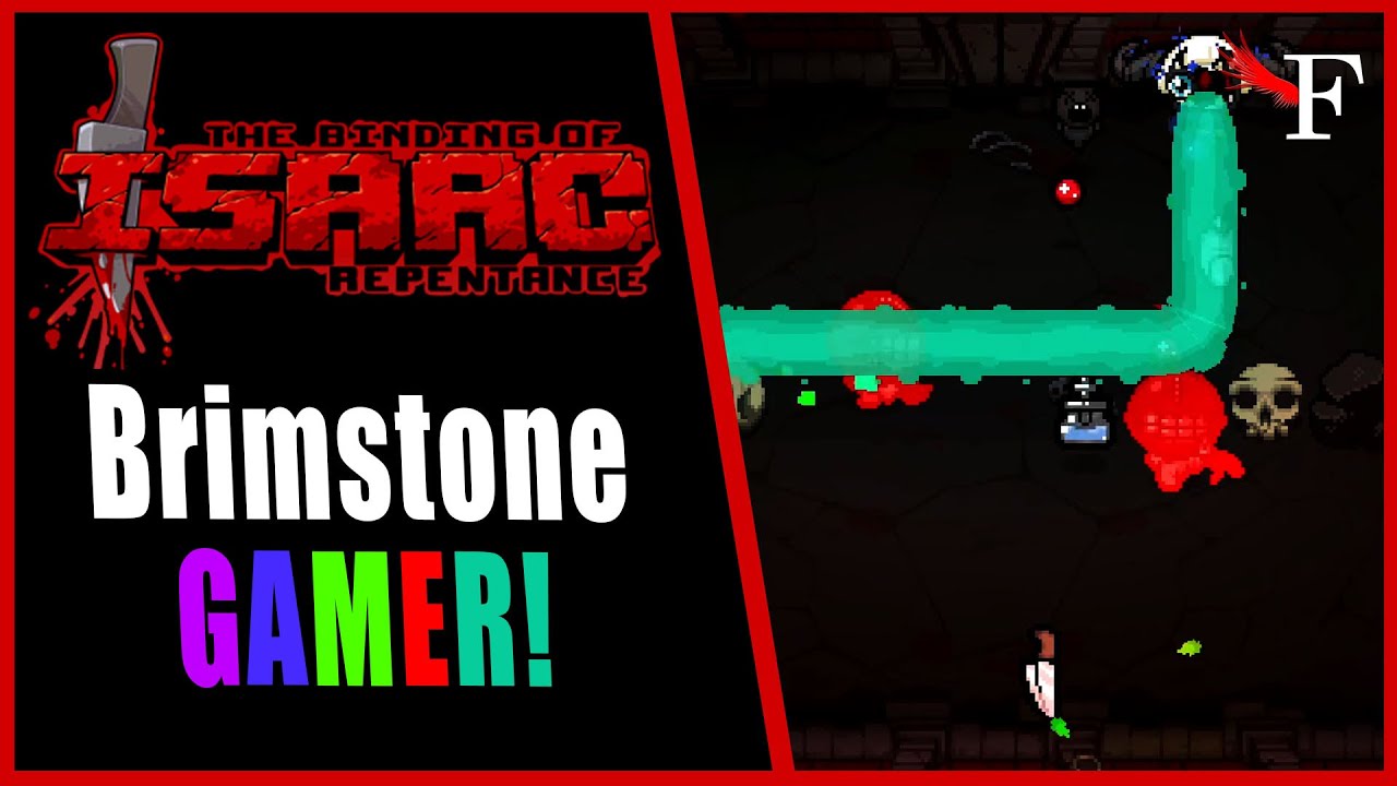 Brimstone RGB - The Binding of Isaac Repentance - #717 PTBR - YouTube
