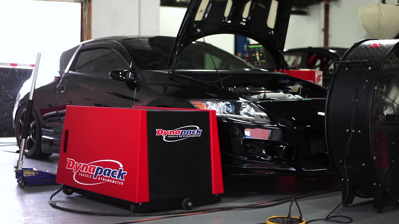 K20Z3 CR-Z Dyno Pull - YouTube