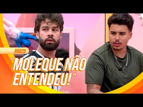 Pedro e Paulo Augusto se DESENTENDEM após eliminação na Prova do Anjo 🔥😬 | BBB 26