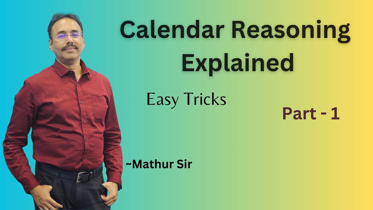 Calendar Problem Solving Made Easy: Fast Tricks & Hacks! |Calendar ...