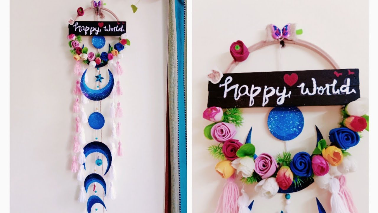 Dream catcher ️ ️ !! DIY !! Arts & crafts Handmade !! - YouTube