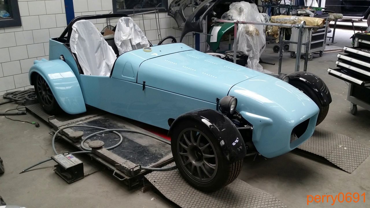 Slideshow of customizing a Lotus Super Seven - YouTube