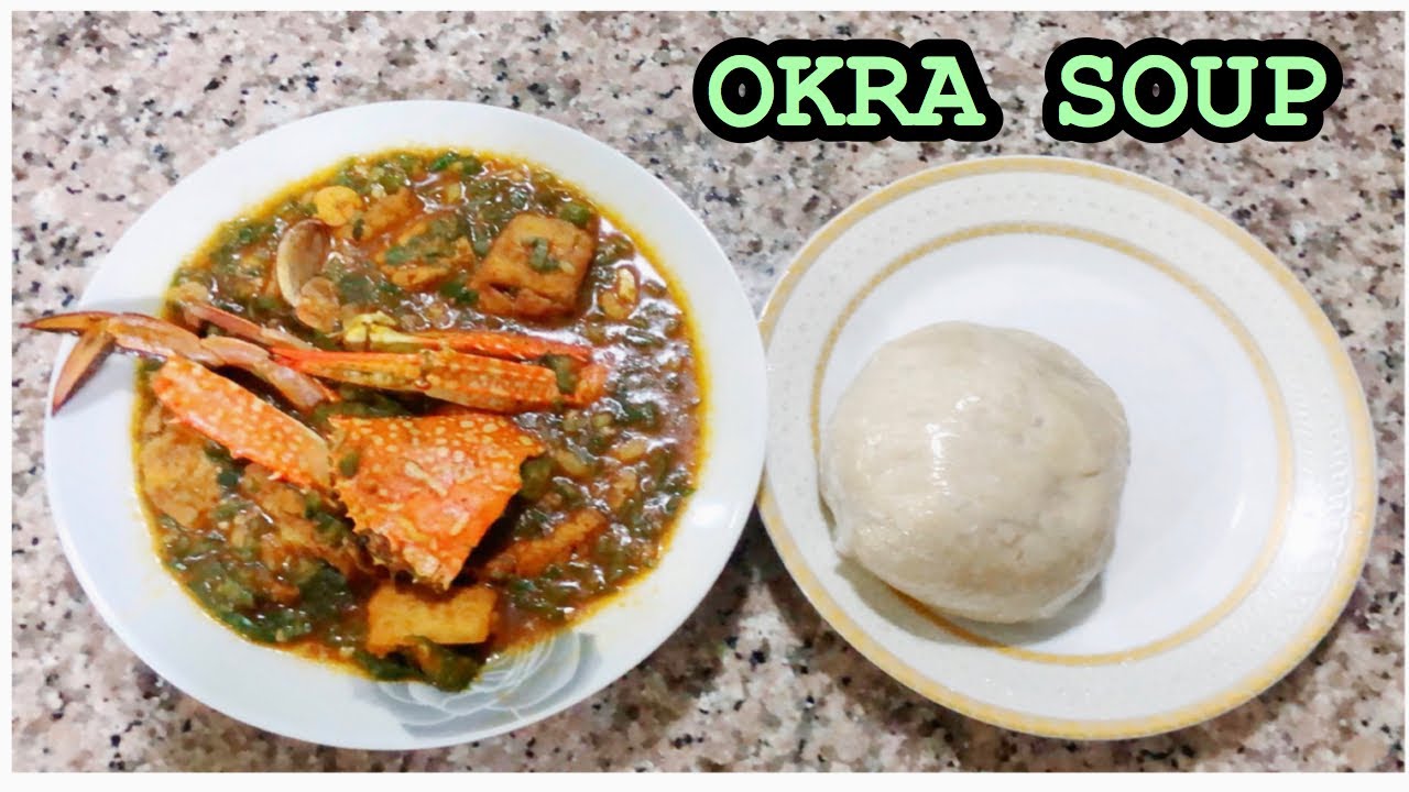 SEA FOOD OKRA SOUP - Quick & Easy Method|| Cook with me - YouTube