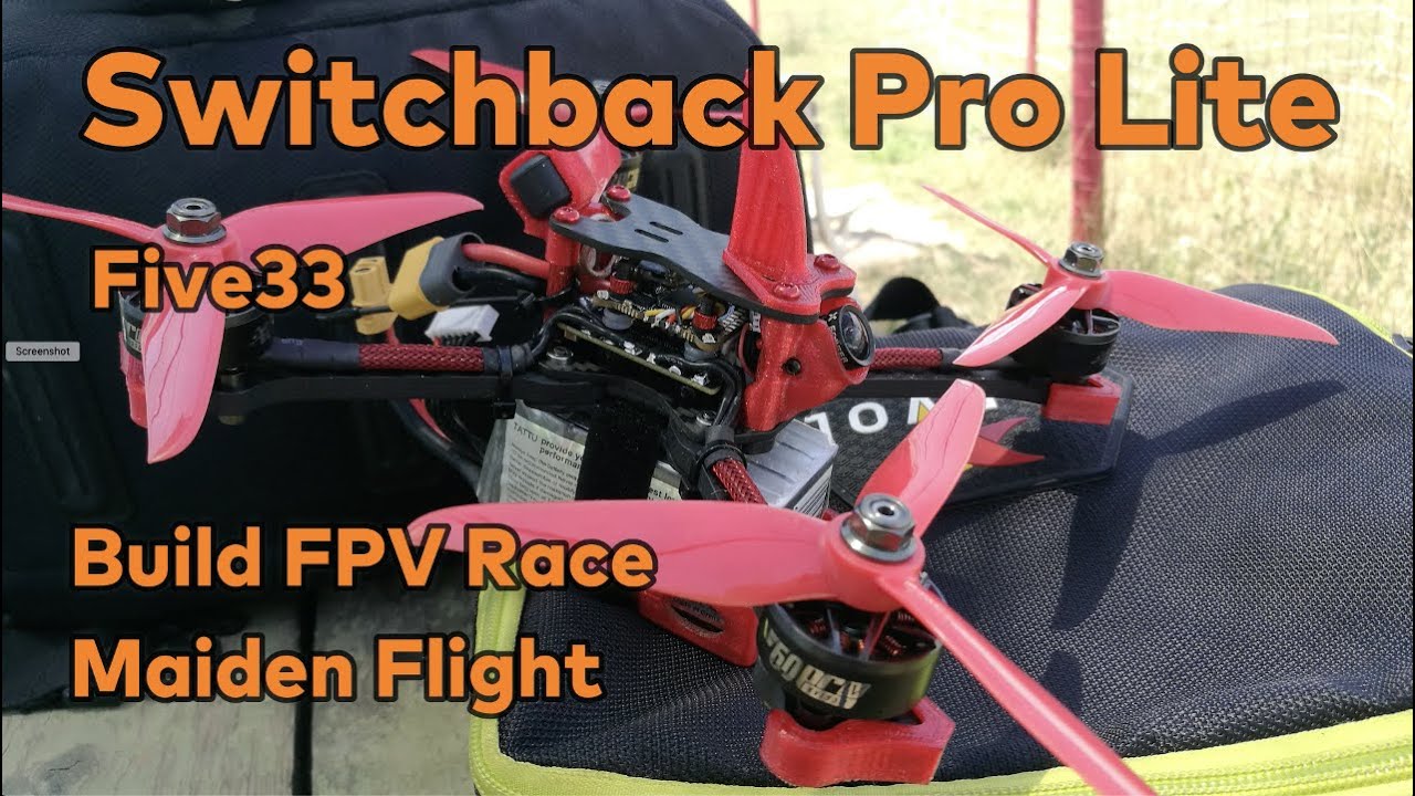 Switchback Pro Lite - Build and Maiden Flight - YouTube