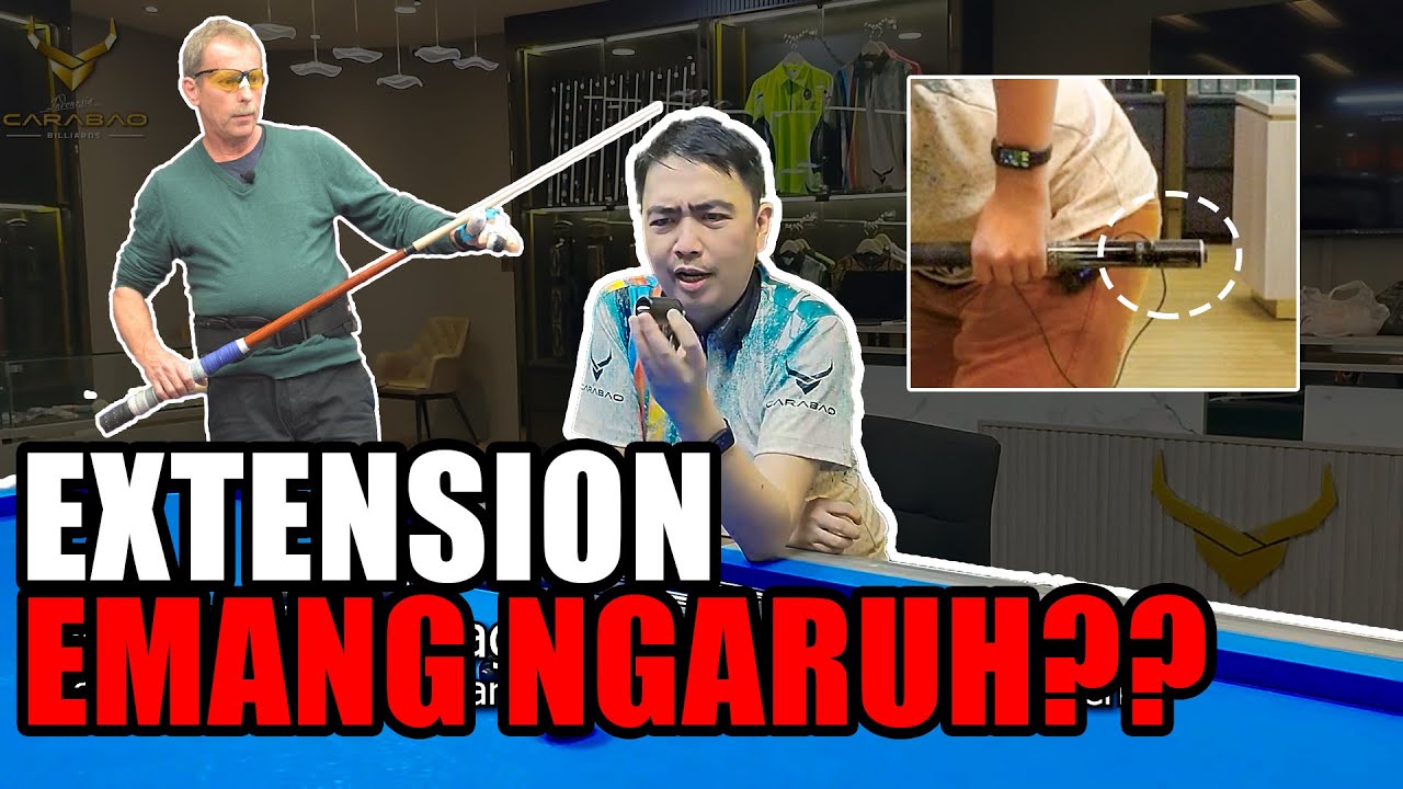 Bedah TREND Extension / Extender pada Stik Billiard - YouTube