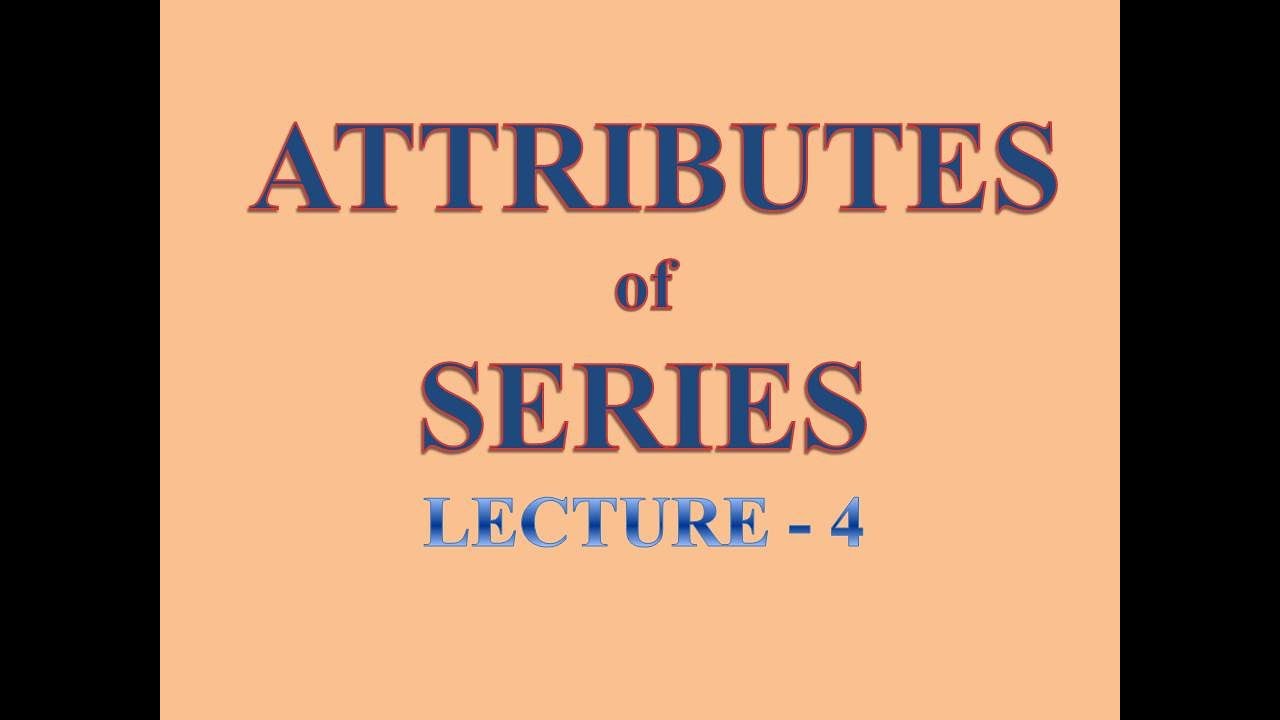 Attributes Of Series In Pandas Class Xii Python Programming Youtube 8904